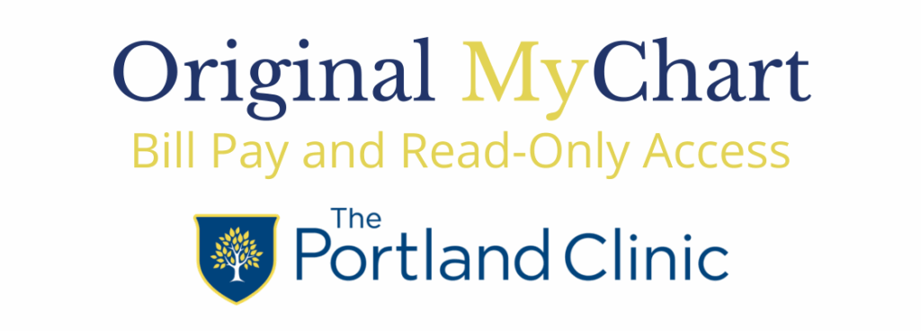 New MyChart Login Portal - The Portland Clinic